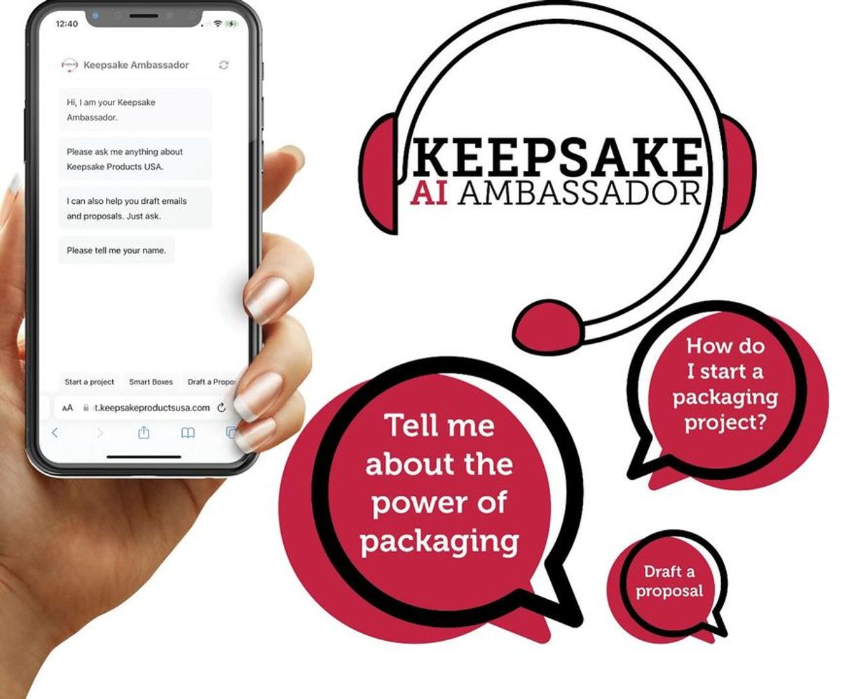 Meet Keepsake Ambassador, our AI chat ex... - Keepsake Products USA