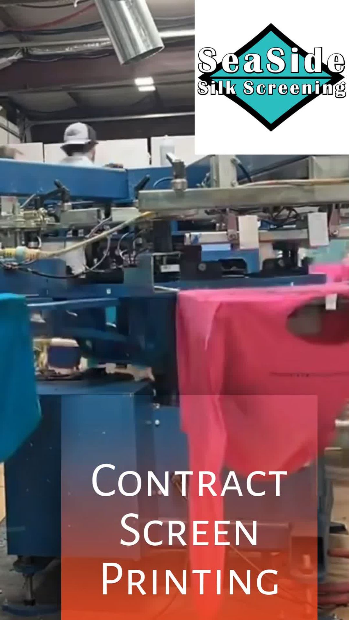 Better Contract Screen Print & Embroider... - Seaside Silk Screening