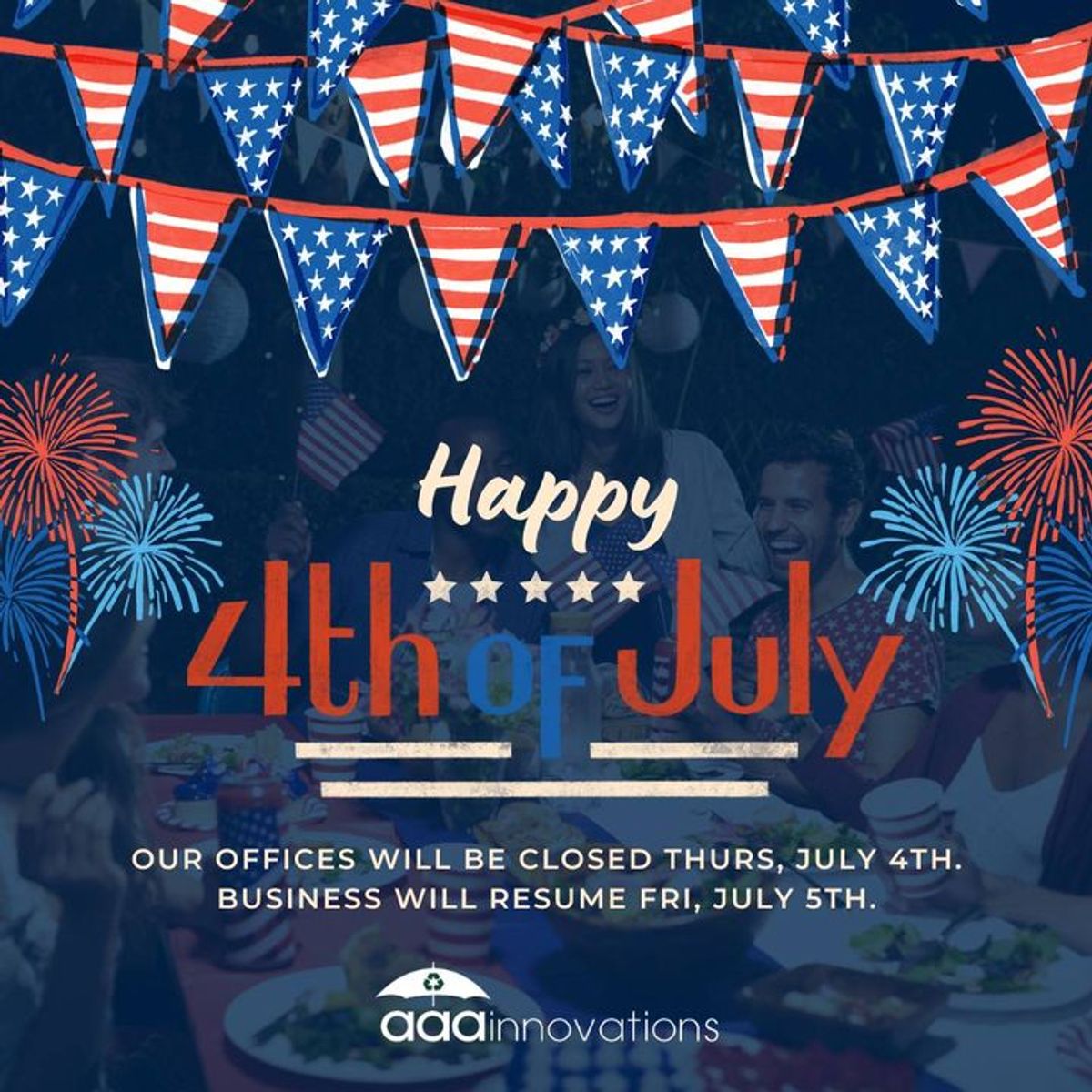 🎇 Wishing all of our friends and follow... - AAA Innovations