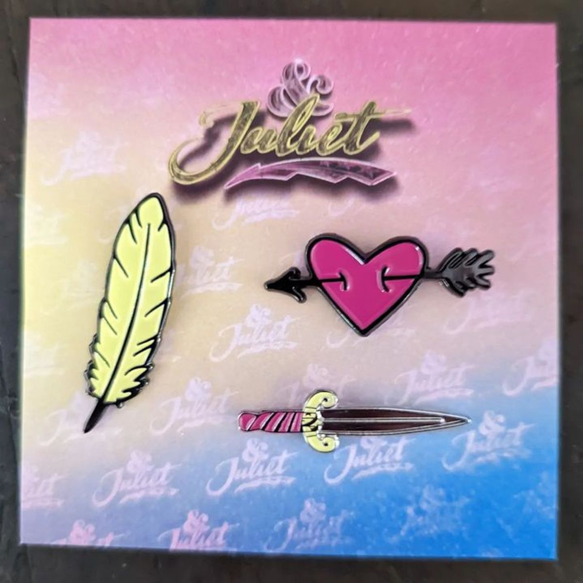 Collector pin set on a custom card... - Bontius Co