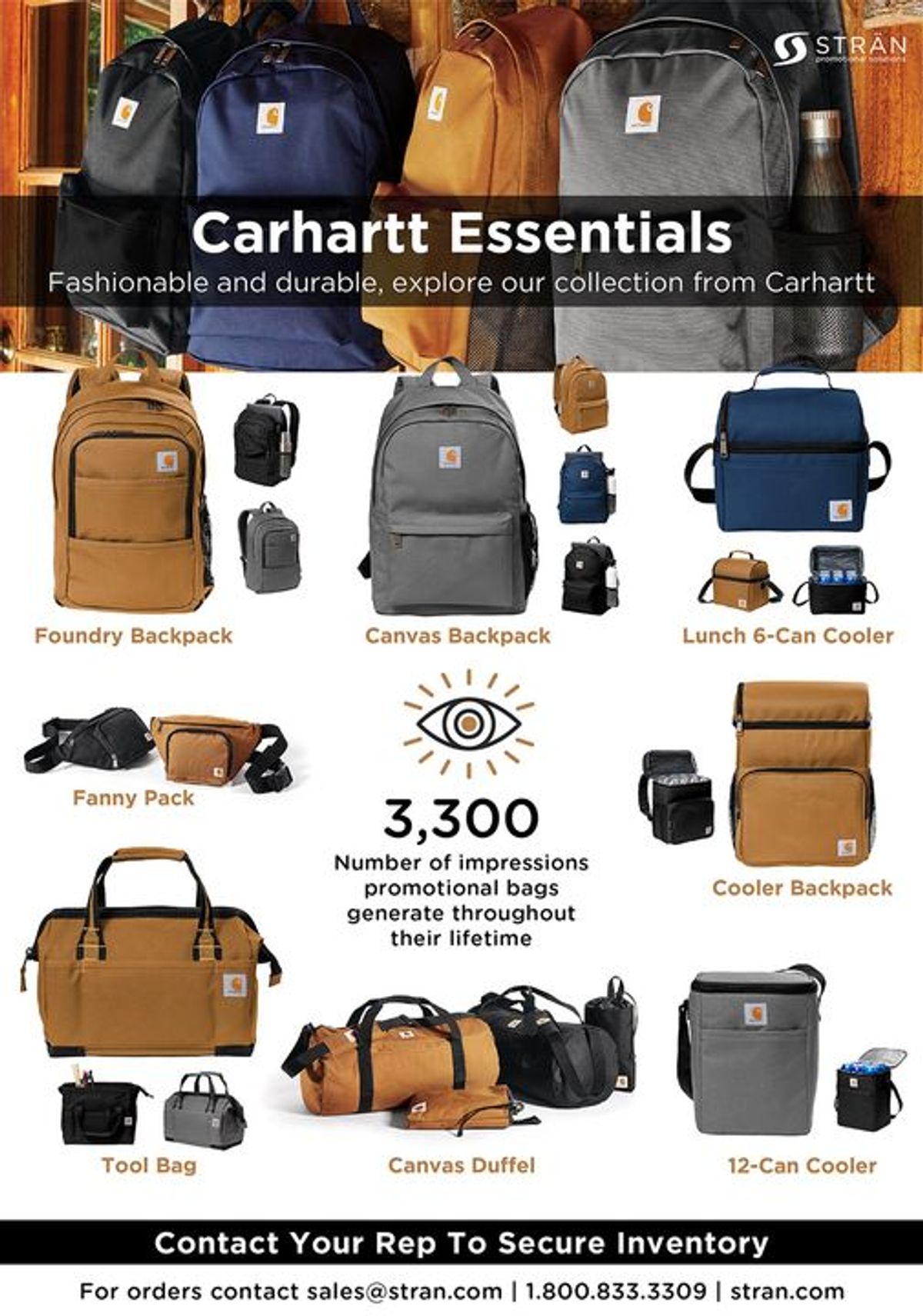 Follow your CarHARTT with new bag & cool... - Stran Promotional Solutions