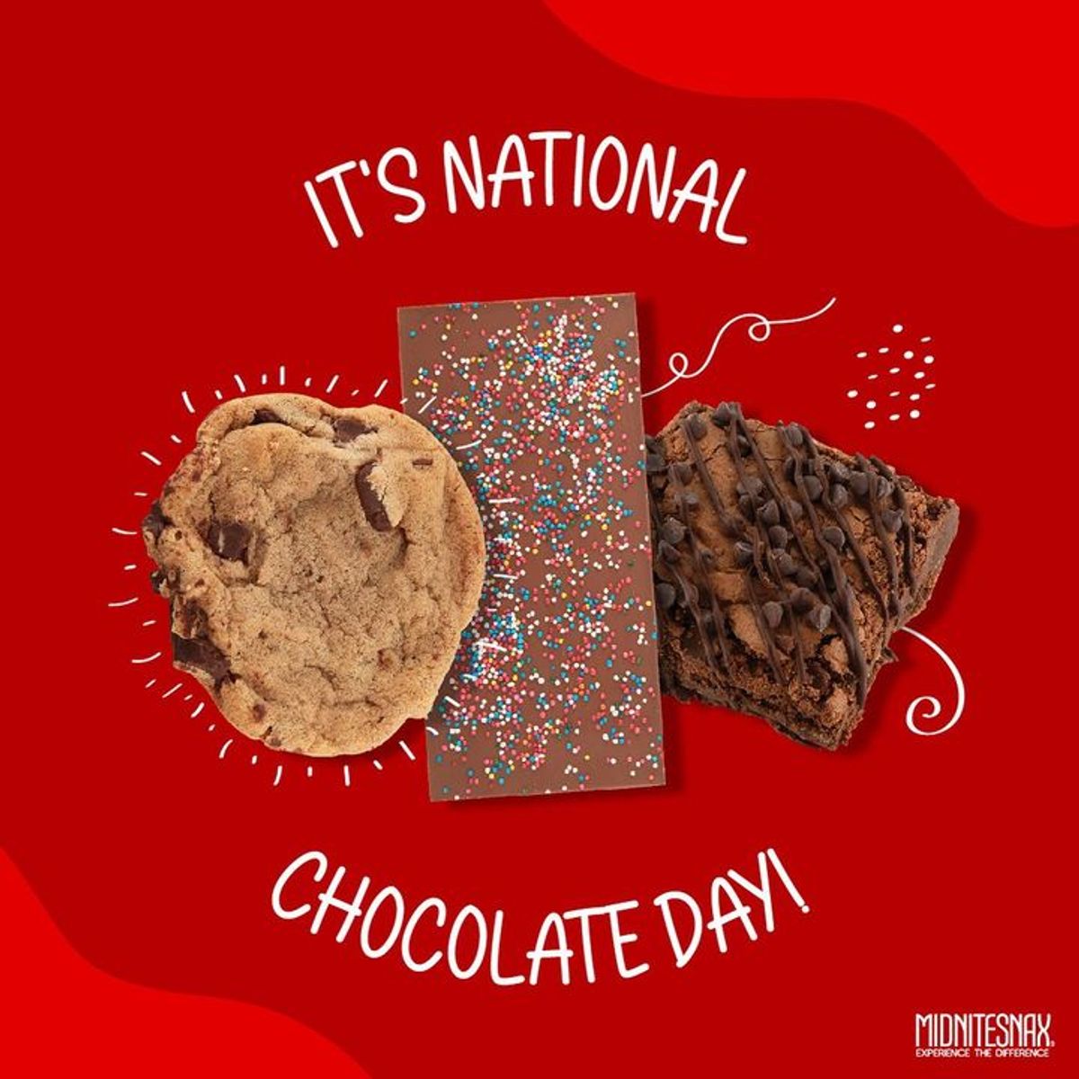 We put the ‘Chocolate’ in National Choco... - Midnite Snax