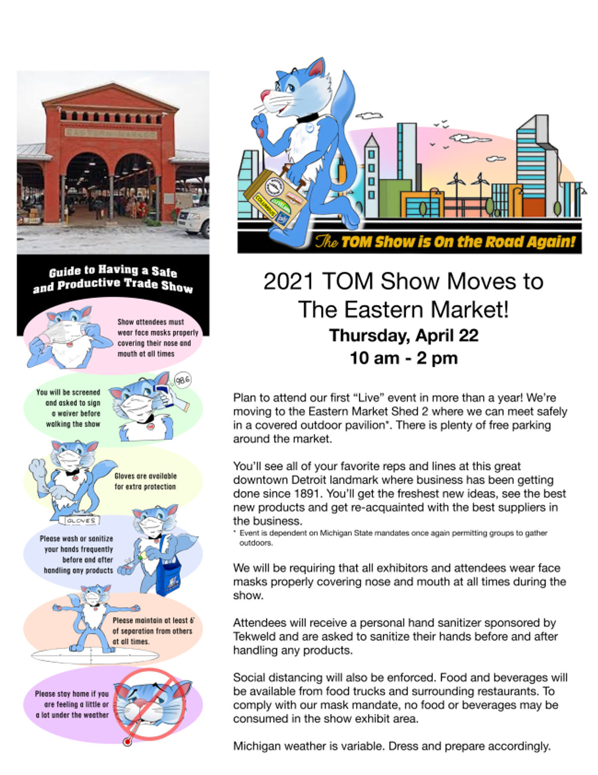 In Two Weeks, come to the show!... - The TOM Show