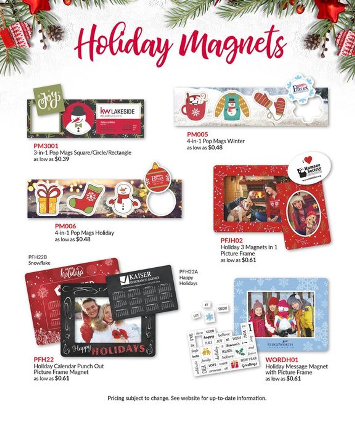 Holiday Magnets... - The Magnet Group