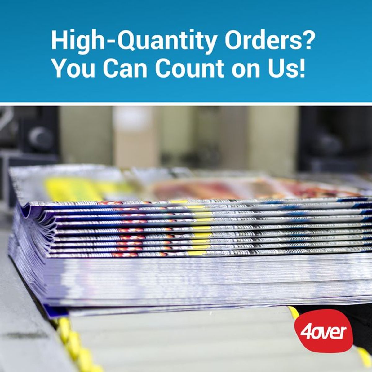 Enjoy on-time delivery and fast turnarou... - 4over Inc