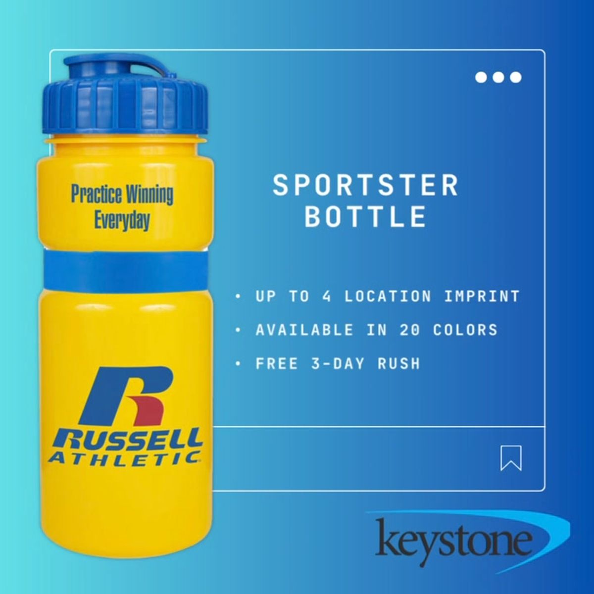 Up to 4 location imprint included in pri... - CPS/Keystone