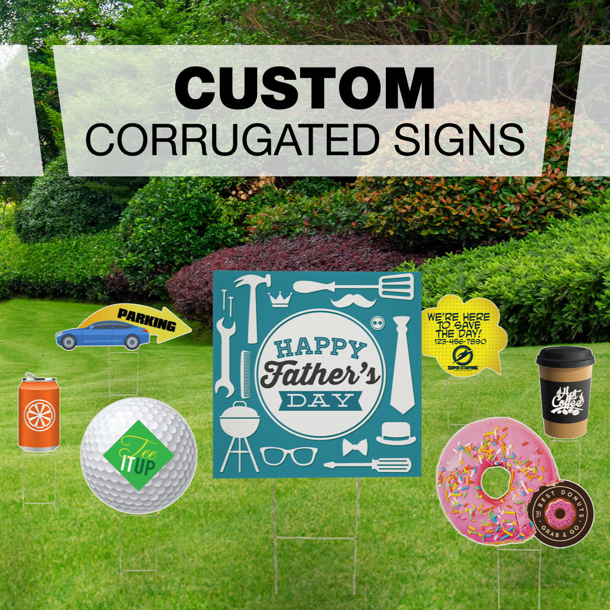 Corrugated signs are everywhere! They ca... - Showdown Displays