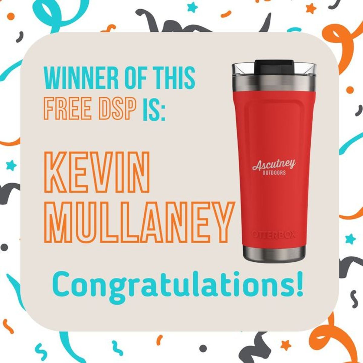Congratulations to Kevin Mullaney for wi... - Gold Bond