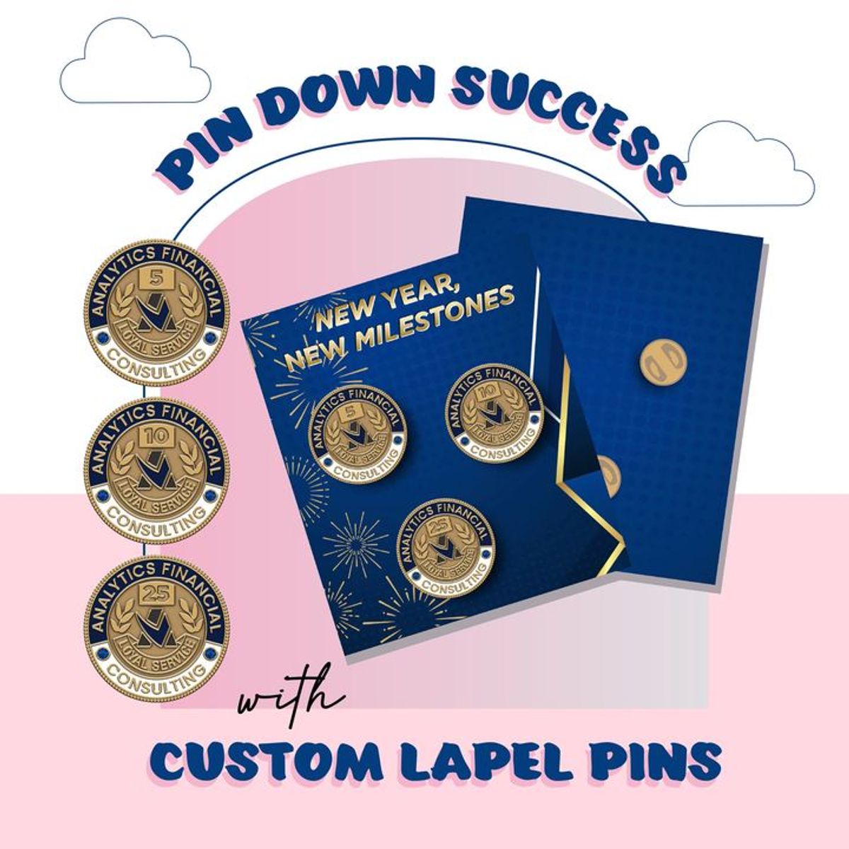 Custom lapel pins can be a unique, perso... - BCG Creations | HPG