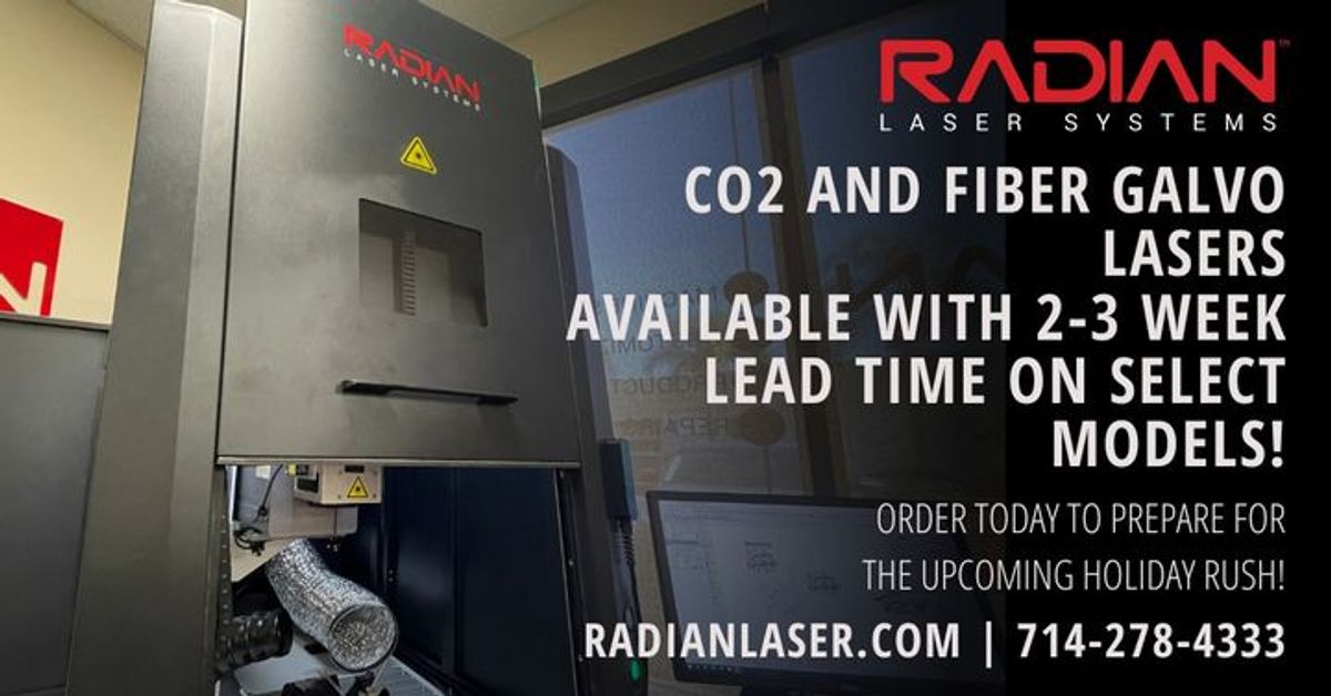 Select CO2 and Fiber Galvo Lasers are av... - Raidan Laser Systems