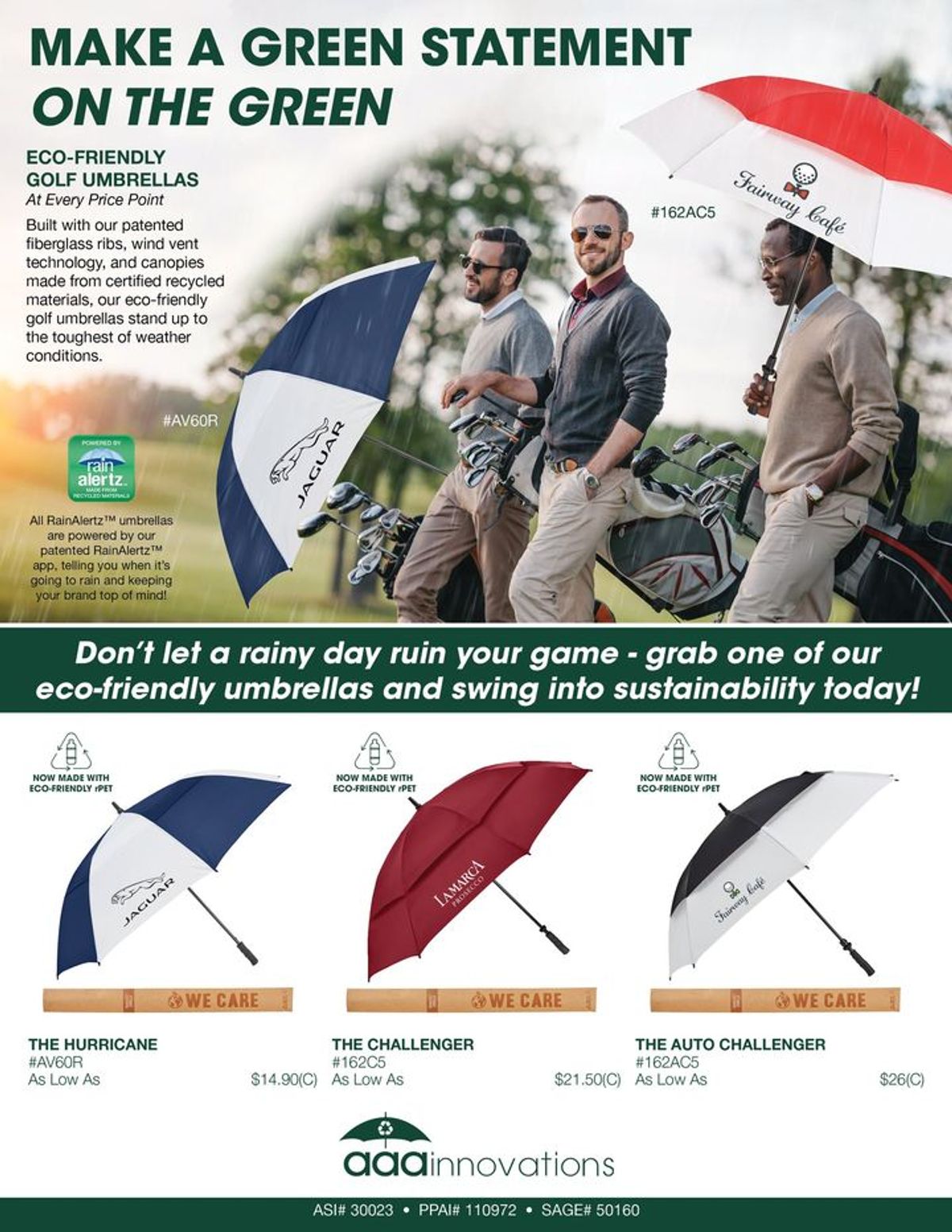 Make a green statement on the green with... - AAA Innovations