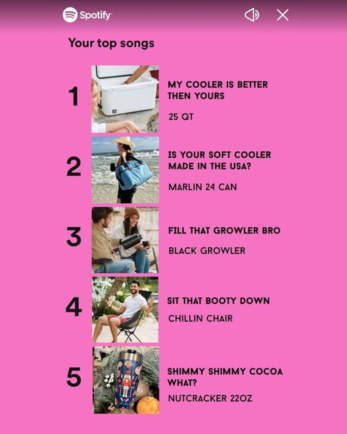 Our end of year Top 5 Songs.... - Bison Coolers