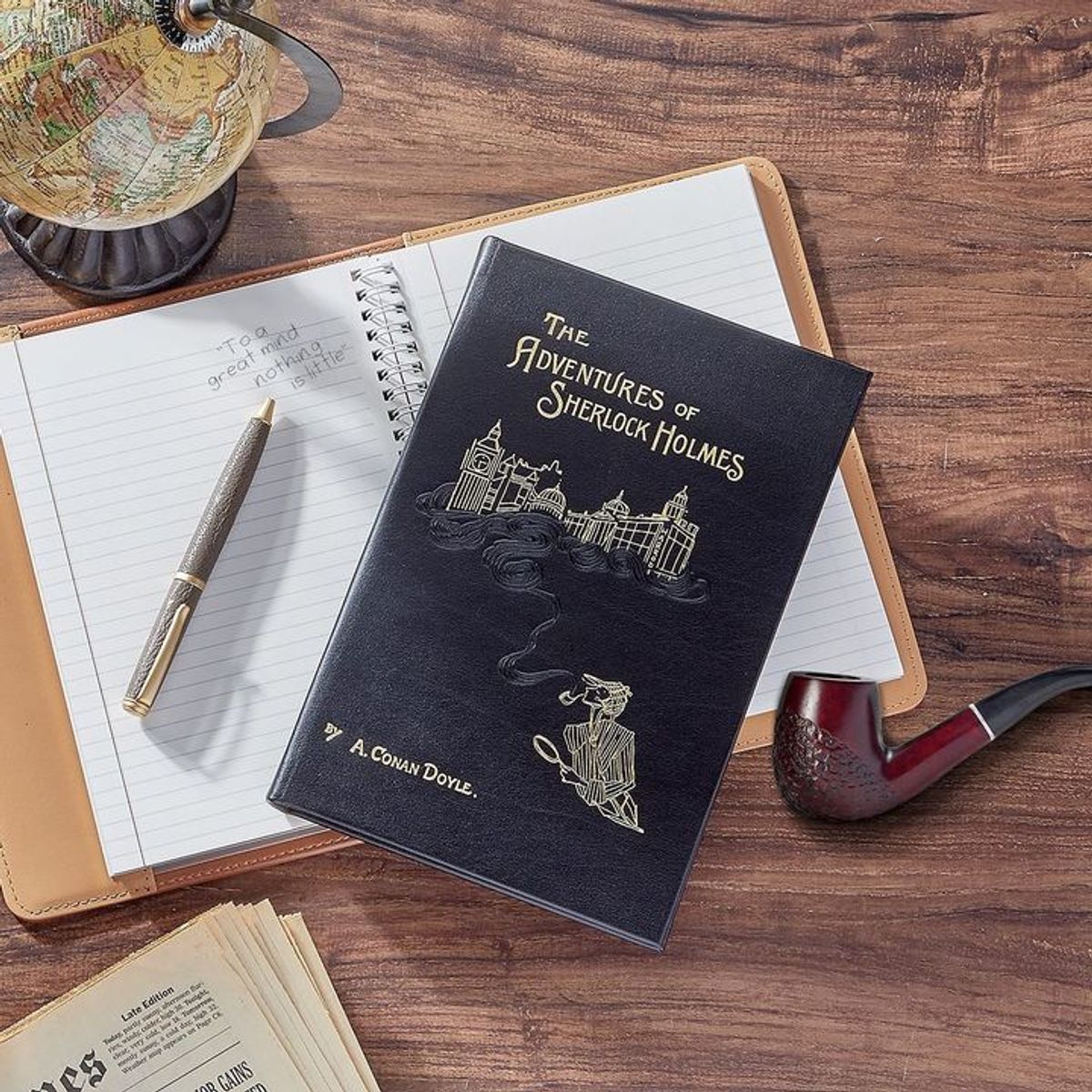 New to our leather book series. The Adve... - Graphic Image