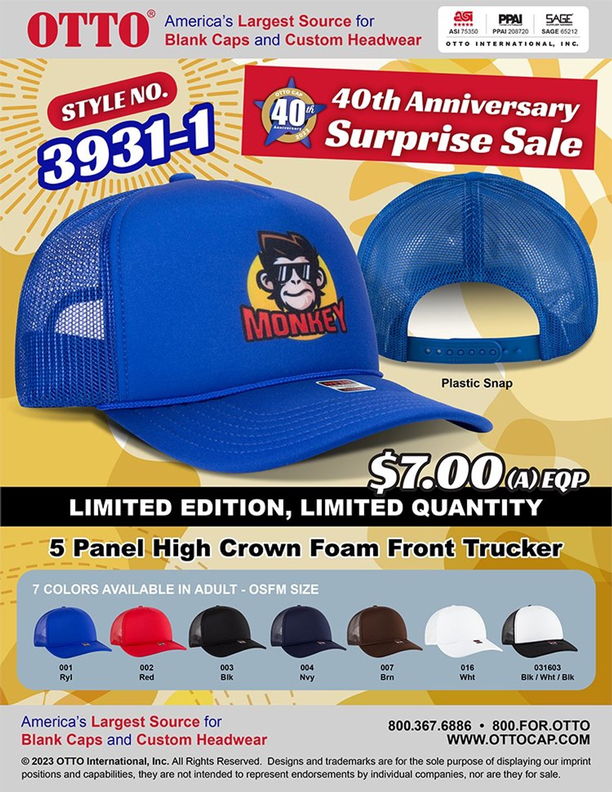 Limited edition, limited quantity. Check... - Otto International, Inc.