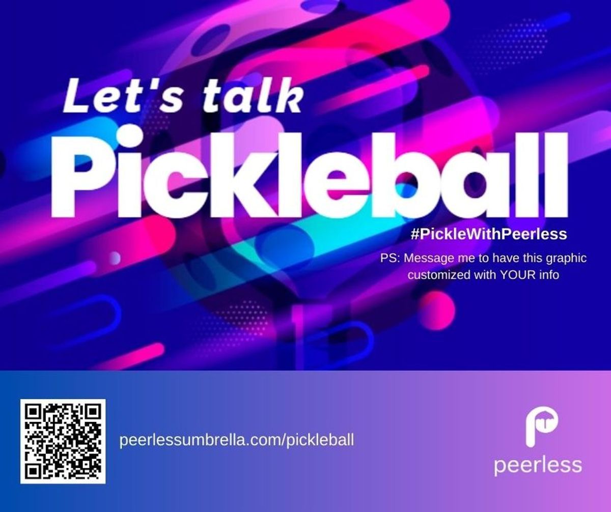 When you think games - especially pickle... - Peerless Umbrella