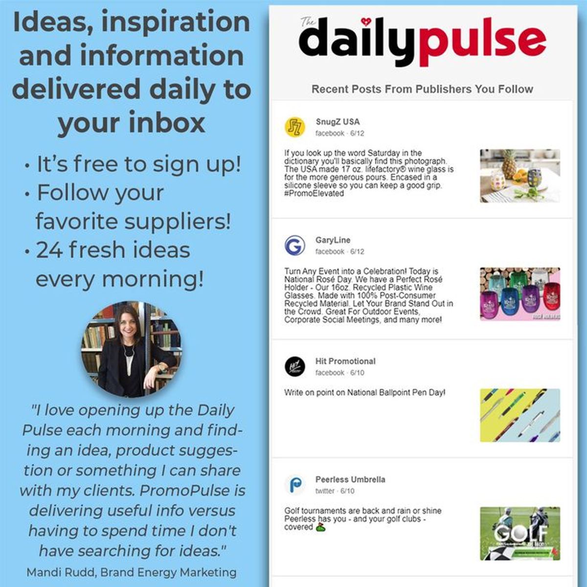 Sign up for our free Daily Pulse email a... - PromoPulse