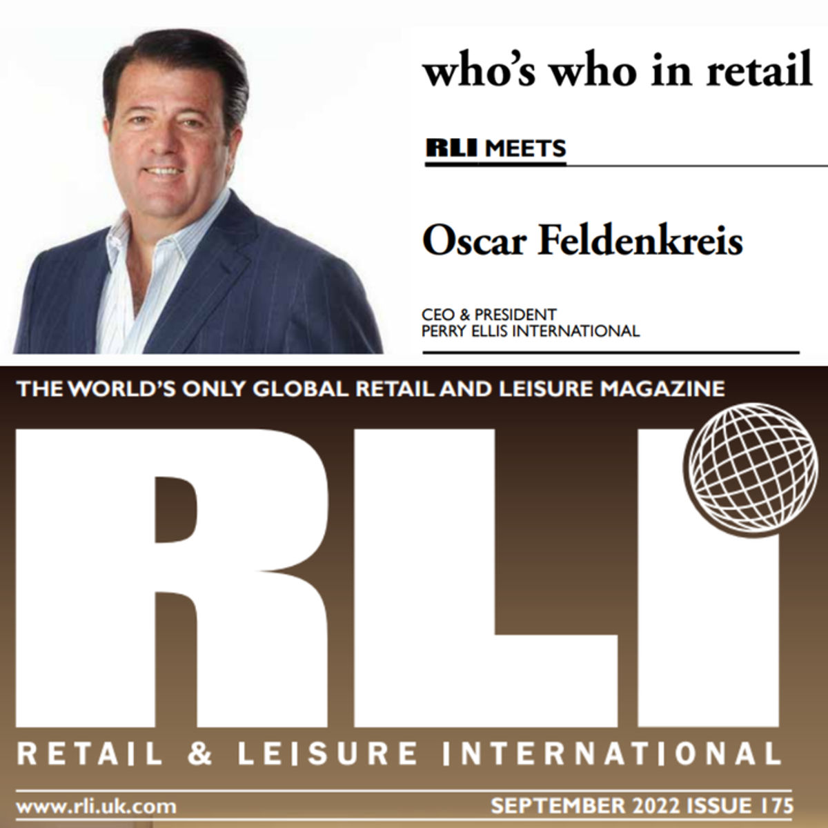 Our CEO and President, Oscar Feldenkreis... - PEI - Perry Ellis ...