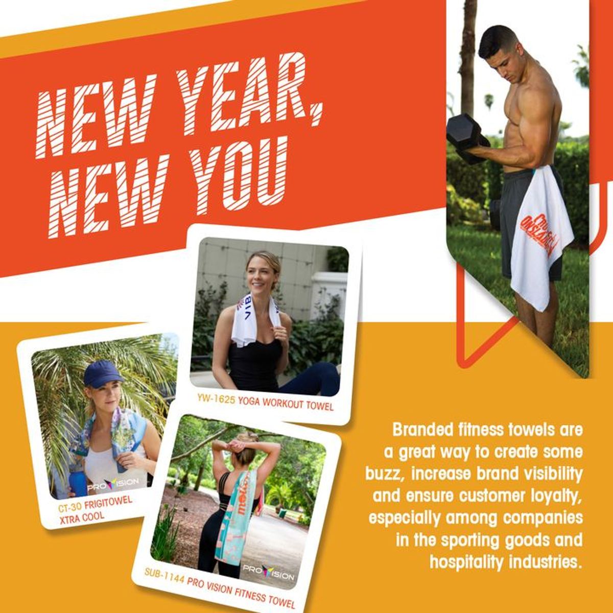 New Year, New you! Fitness Towel Sale - ... - Pro Towels