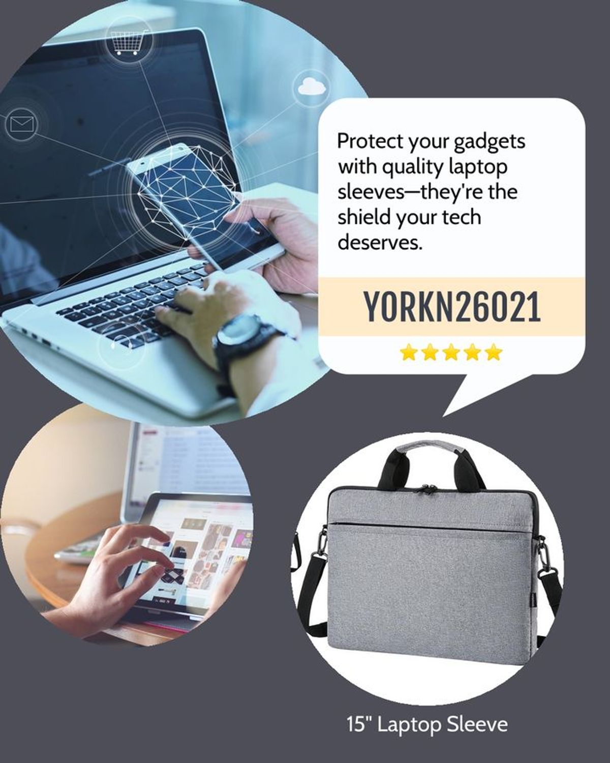 Keep your tech safe and stylish.... - Yorkn Inc