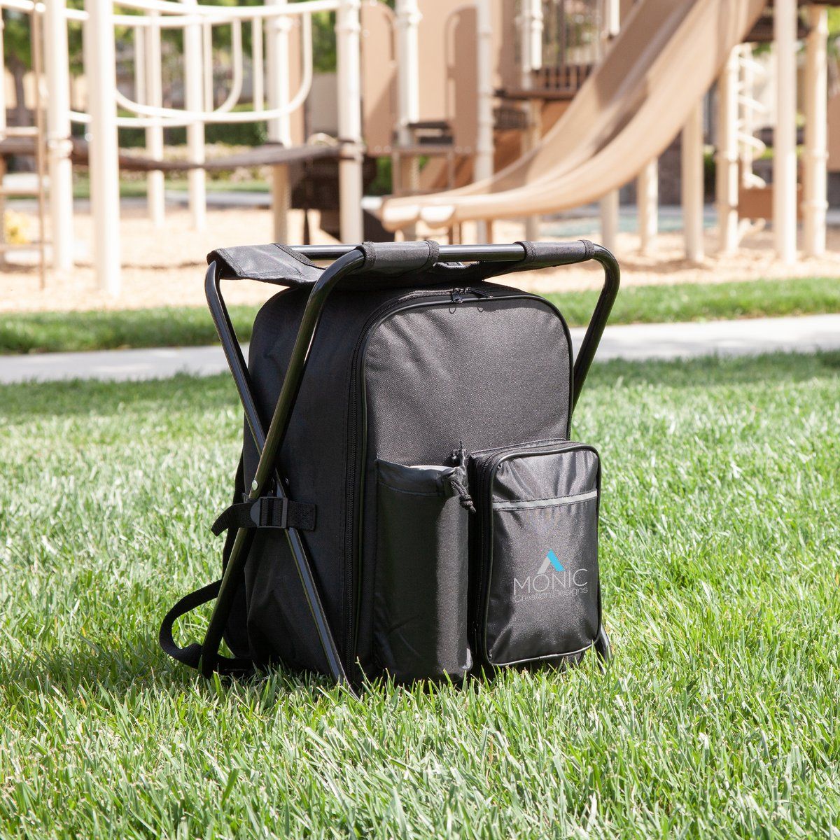 The Remington Cooler Backpack Chair feat... - Logomark