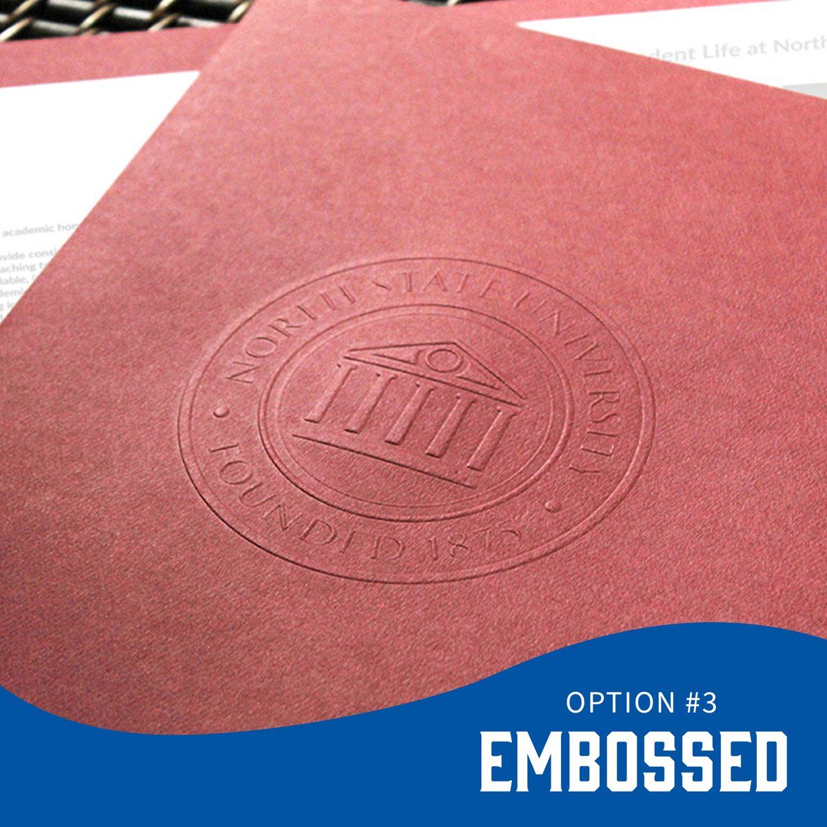 You have to choose one pocket folder fin... - Warwick Publishing