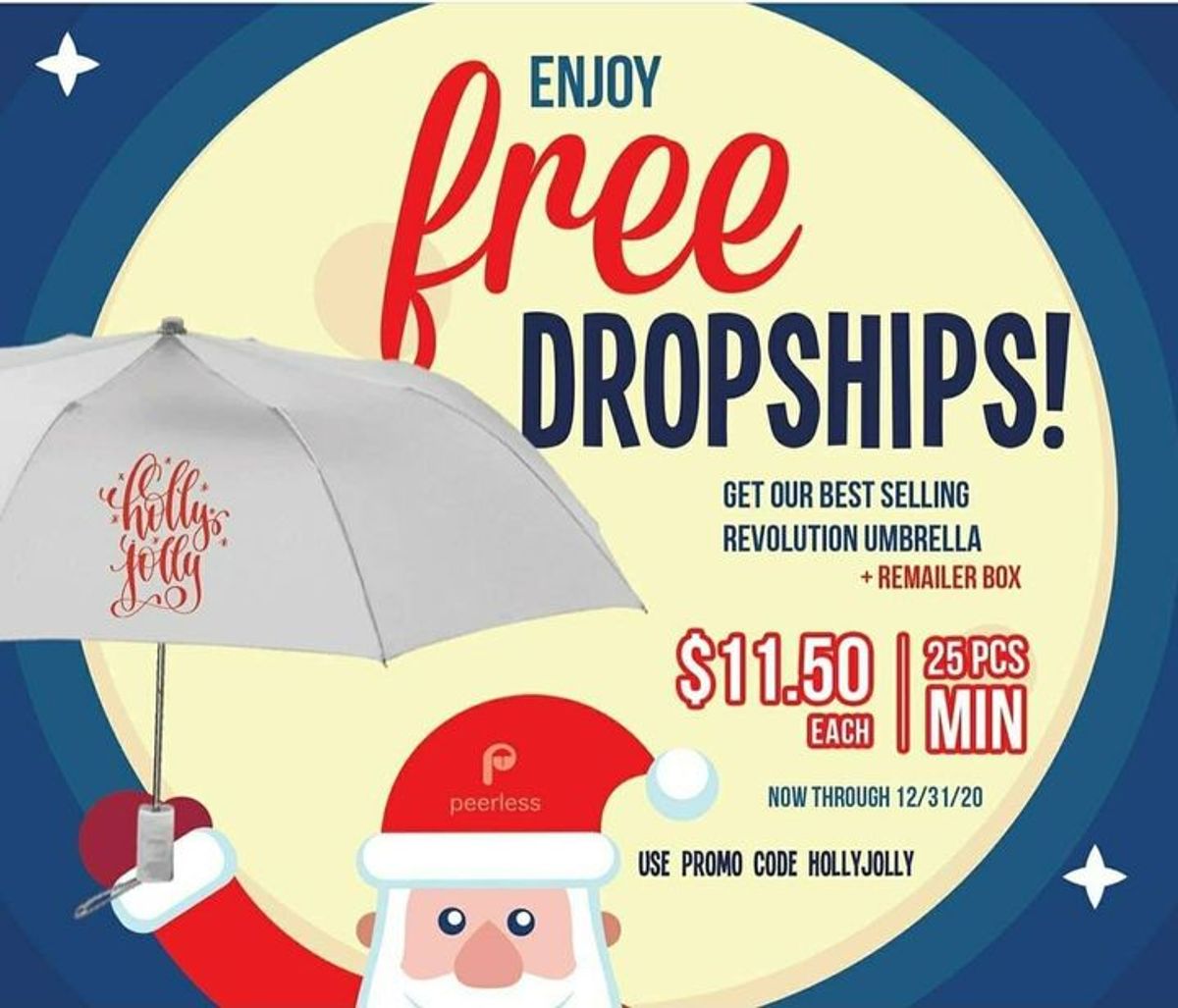 Get our 2351MM delivered to your client'... - Peerless Umbrella