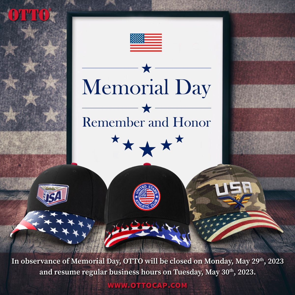 In observance of Memorial Day, OTTO will... - Otto International, Inc.