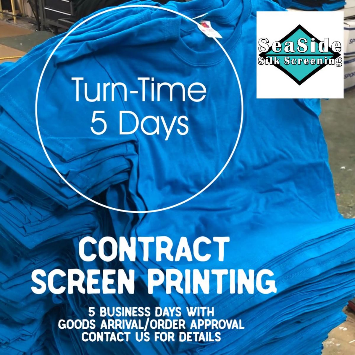 Power To The Sellers! Contract Screen Pr... - Seaside Silk Screening