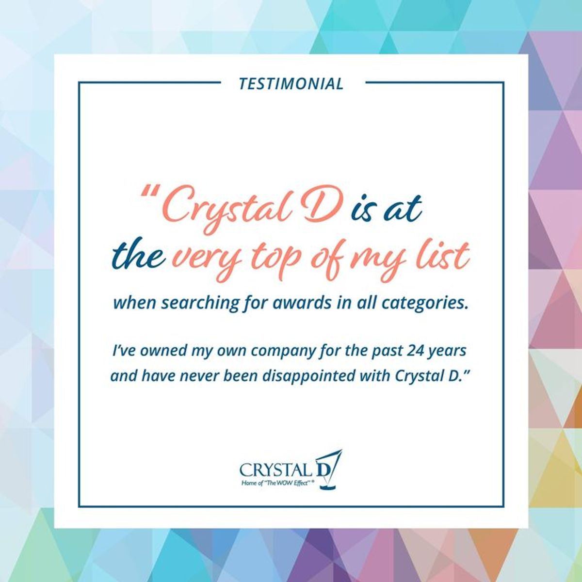 Experience "The WOW Effect"™ with our un... - Crystal D