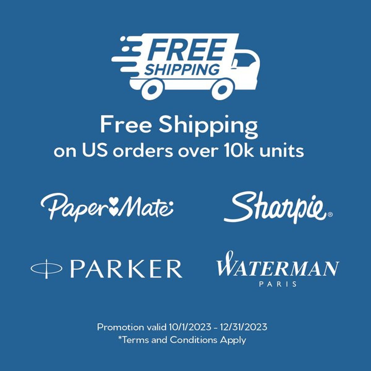 Free Shipping on US orders over 10K unit... - Gemline