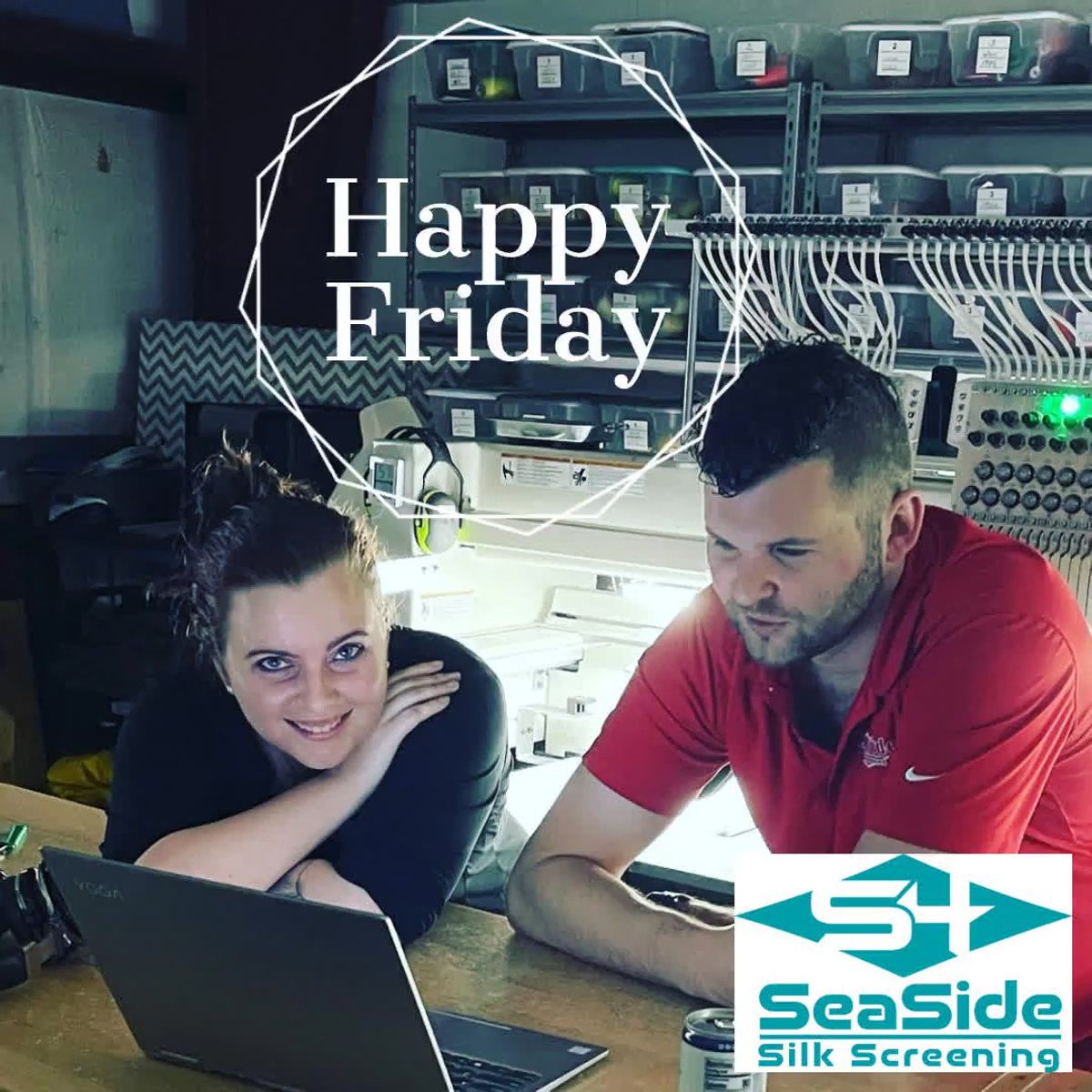 Early AM review of the production schedu... - Seaside Silk Screening