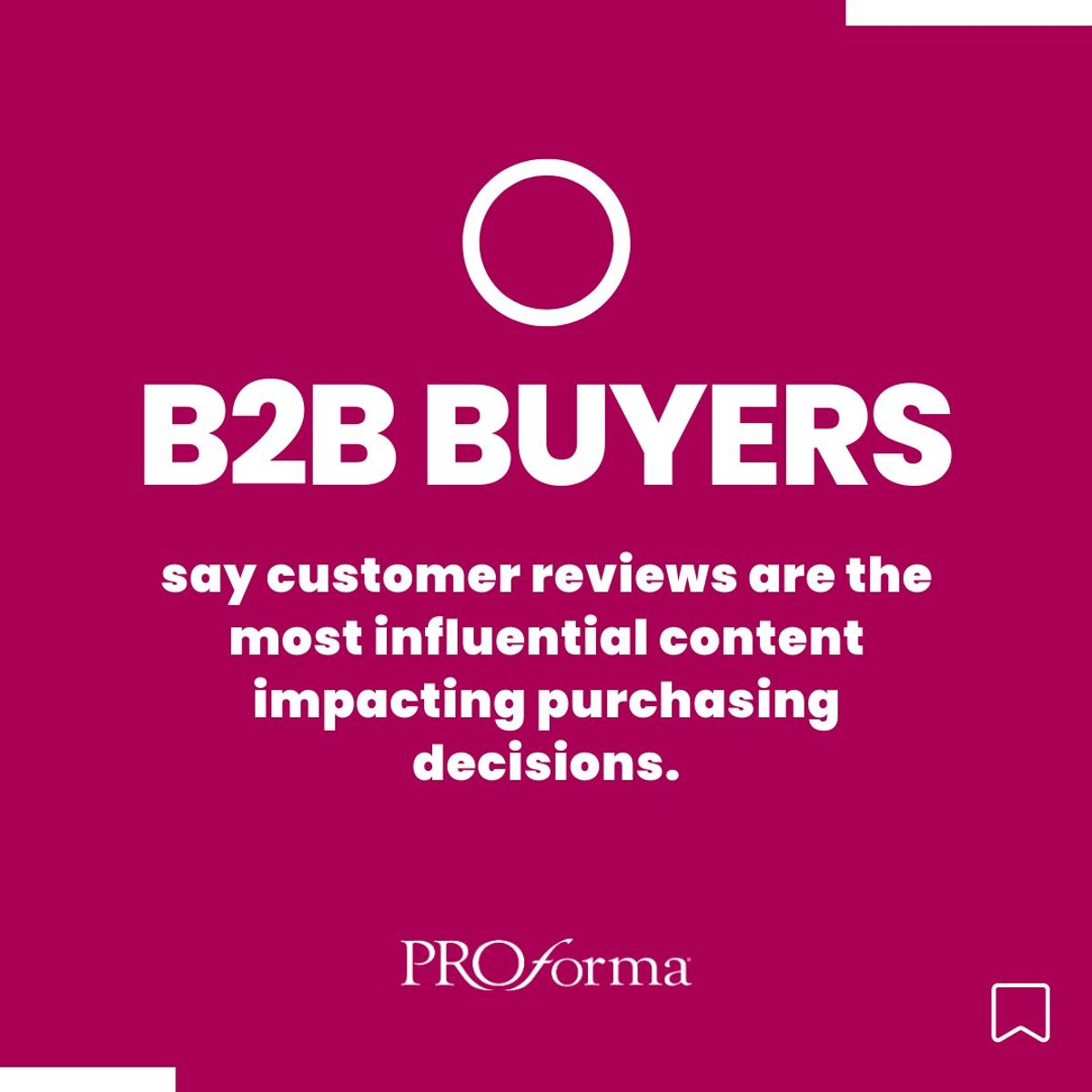 Reviews hold power over your brand. Qual... - Proforma