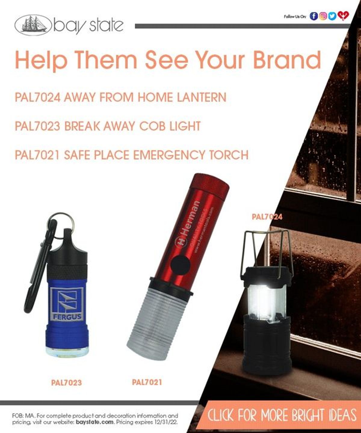 Shine a light on your brand with these h... - Bay State Specialty