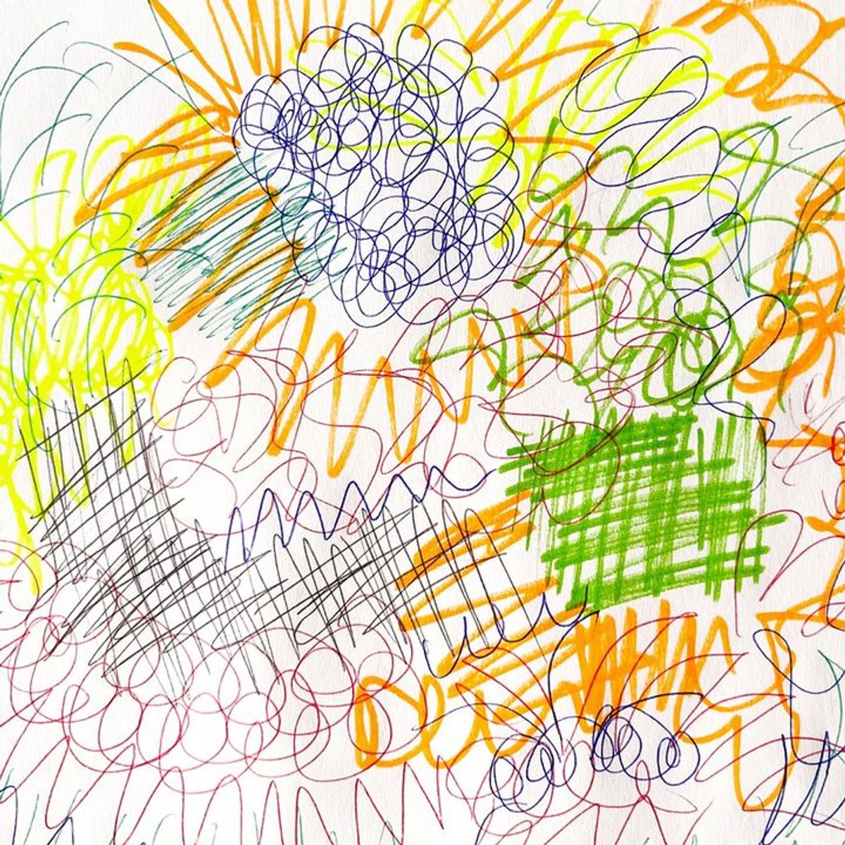 Stay calm and scribble on, let your crea... - Koozie Group