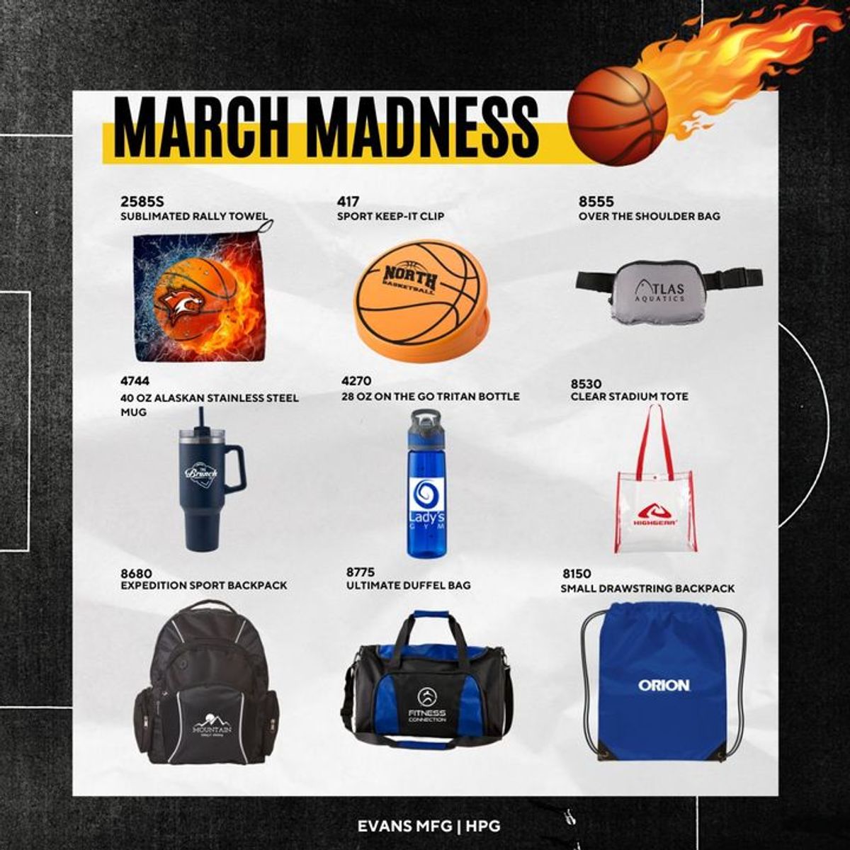 Dribble, shoot, score! 🏀 March Madness ... - Evans Manufacturing | HPG