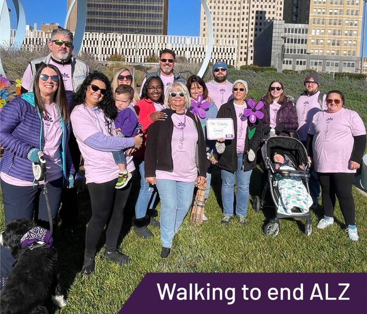 Team TIG at the ALZ Walk this past weeke... - The Image Group