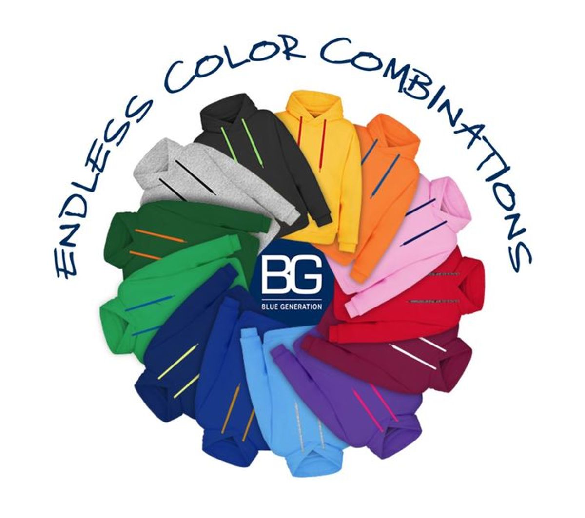 Mix & Match! 250+ Color combinations!... - Blue Generation