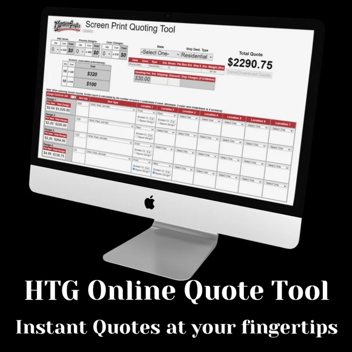 Have you tried our Online Quoting Tool? ... - Hightech Grafix