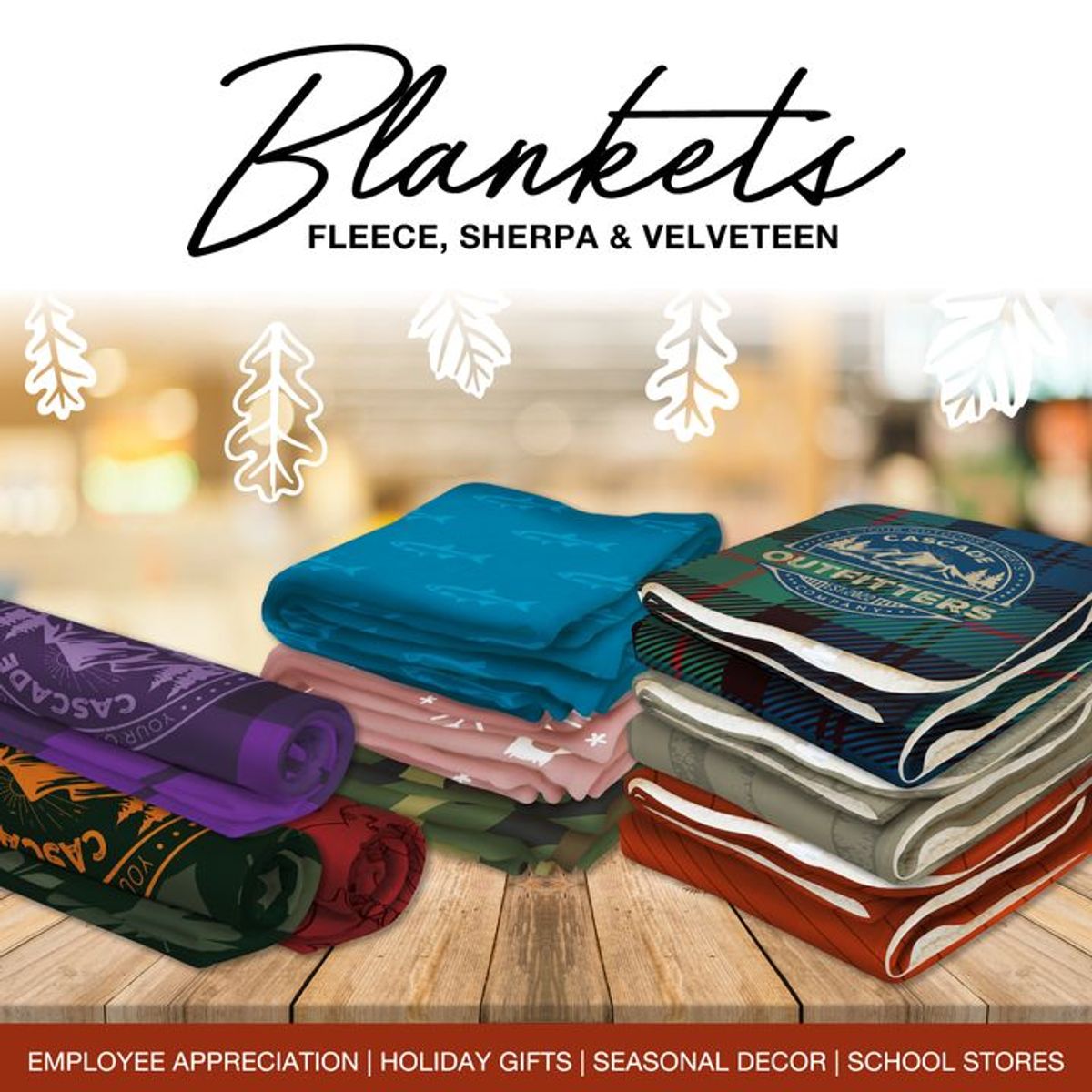 Fleece, Sherpa, Velveteen, oh my! Snuggl... - Showdown Displays