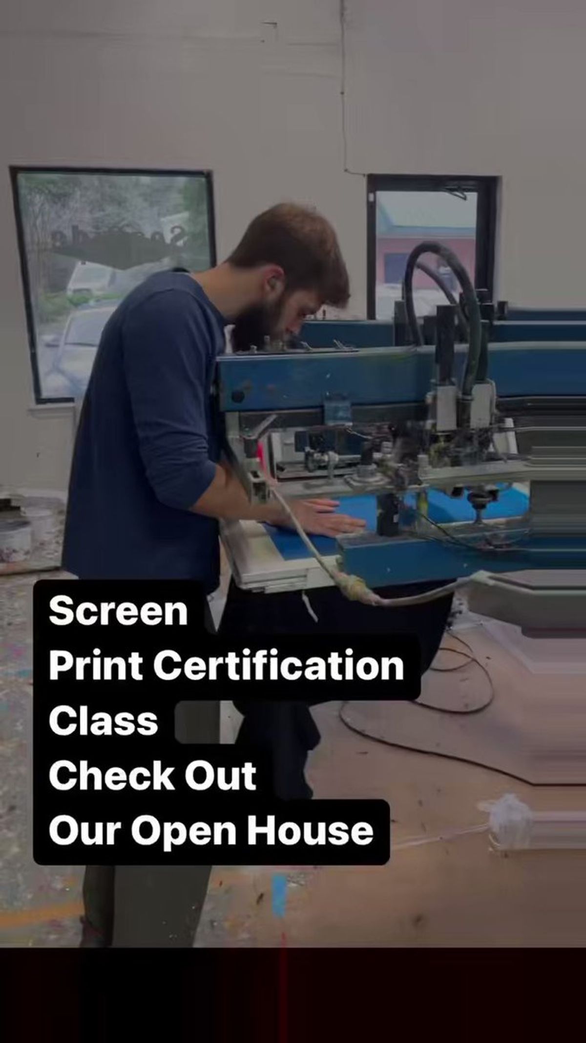 New Screen Print Certification Class - C... - Seaside Silk Screening